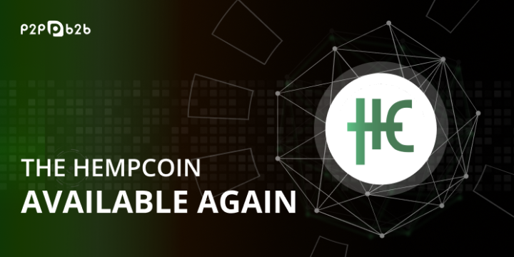 The HempCoin available again — Crypto news 2024 P2B