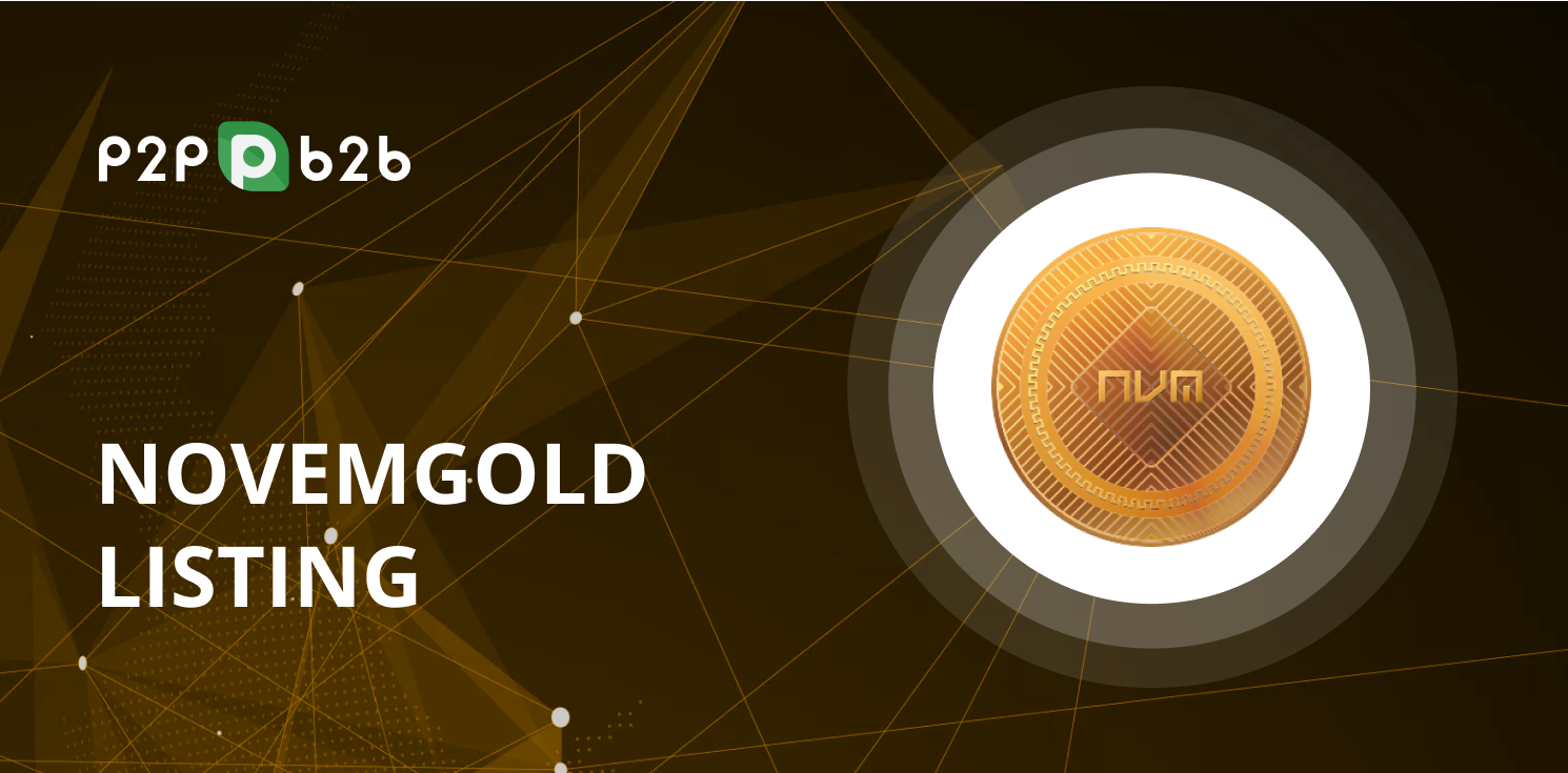 NovemGold has been listed on P2PB2B — Crypto news 2024 P2B