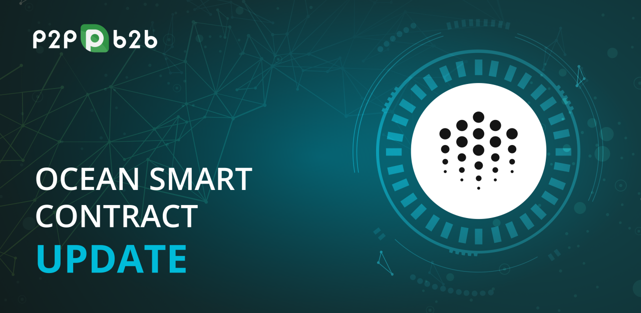 OCEAN TOKEN smart contract update - Crypto news 2022 cryptocurrency ...