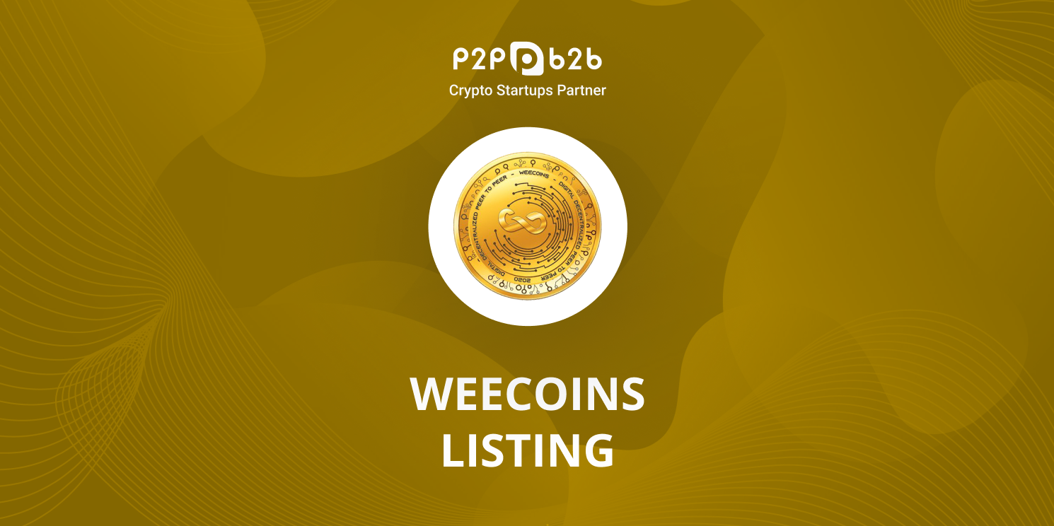 WEECOINS has been listed on P2B - Crypto news 2022 cryptocurrency ...