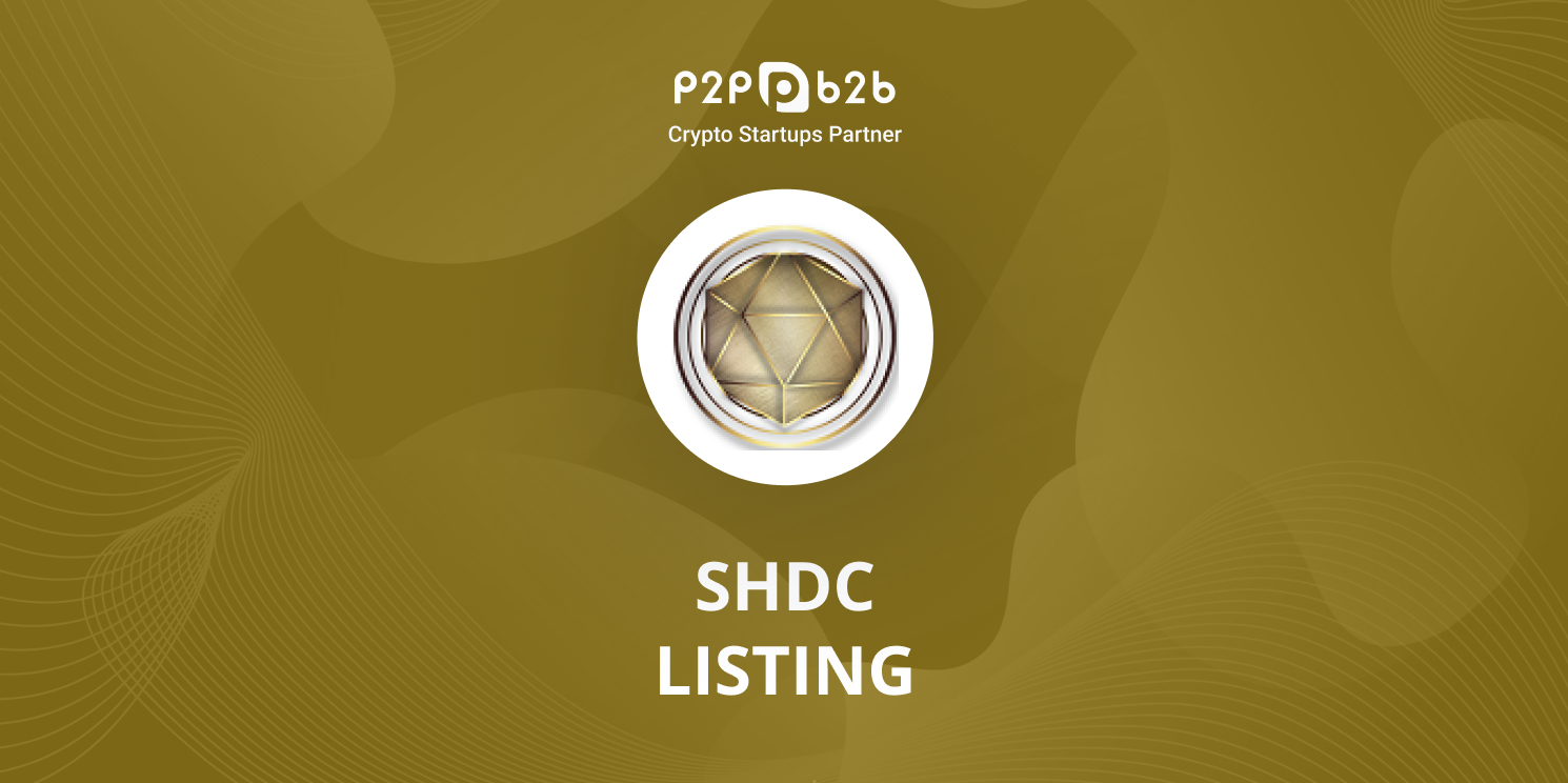 SHDC has been listed on P2B - Crypto news 2022 cryptocurrency exchange P2B