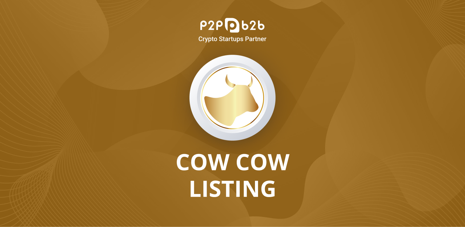 Cow Cow Token has been listed on P2B - Crypto news 2022 cryptocurrency ...