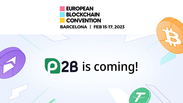 European Blockchain Convention 2023, hold on! P2B is coming! — Crypto news 2024 P2B